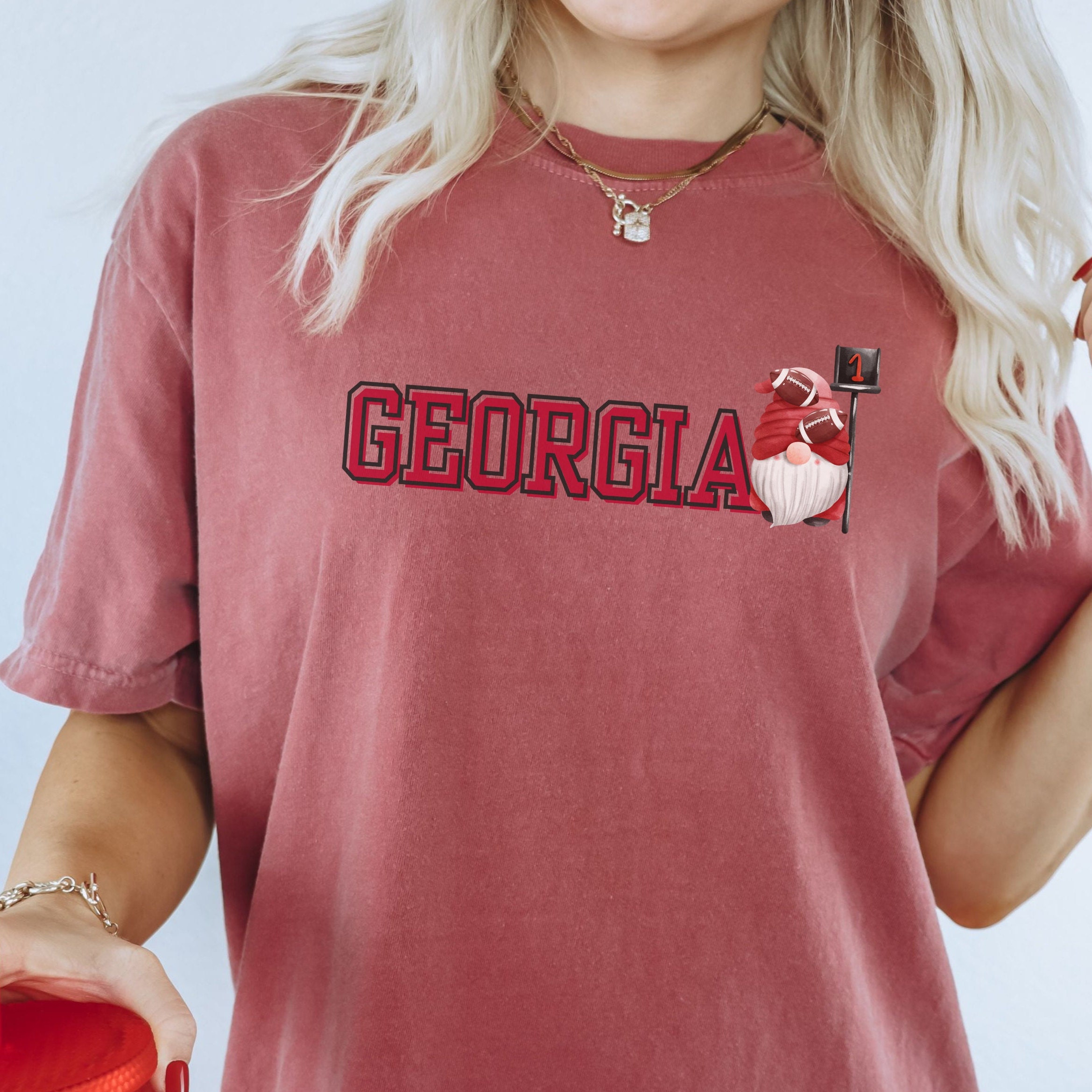 Georgia Football Shirt Georgia Football Tshirt Comfort - Etsy
