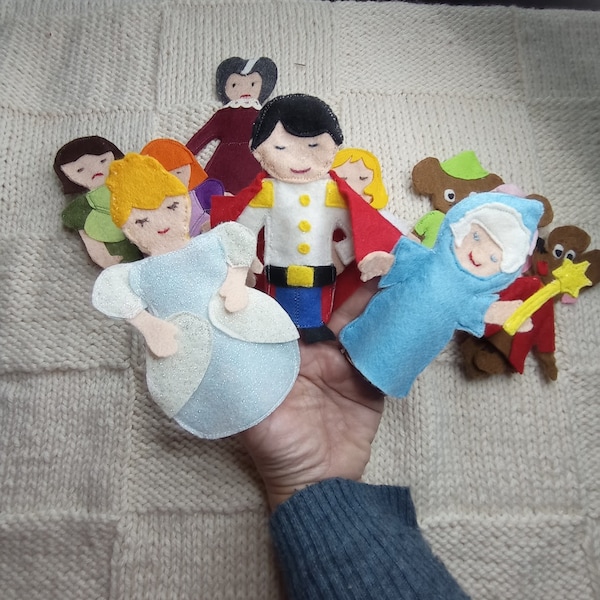 Finger Puppets Machine Embroidery - Etsy