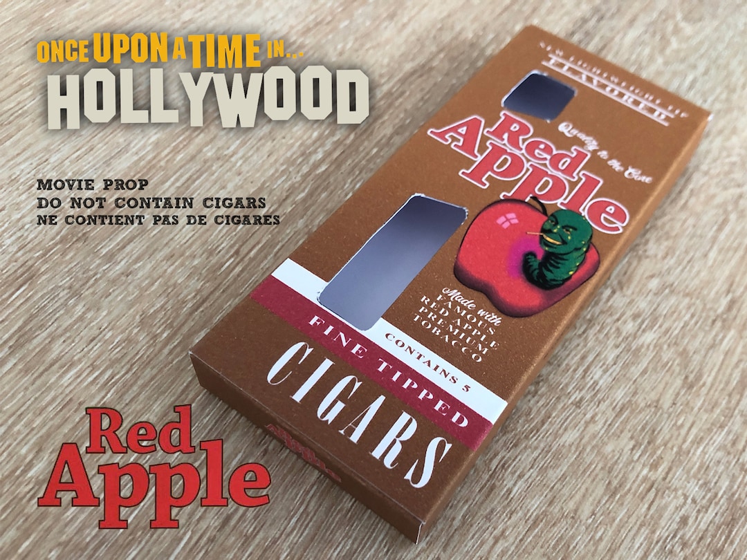 Red Apple Flavored Cigars Box Once Upon a Time in Hollywood TARANTINO ...