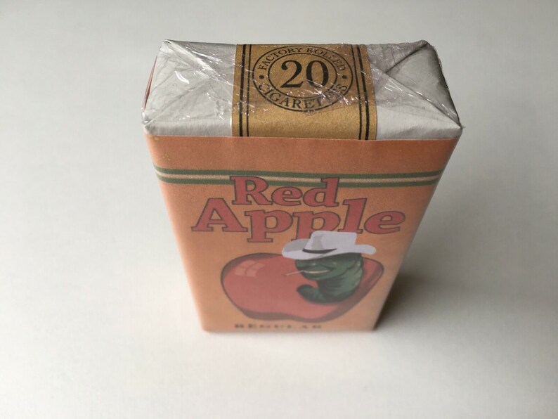 Red Apple Cigarettes Replica Pack TARANTINO Once Upon a Time - Etsy