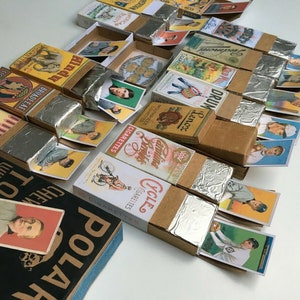 T206 COMPLETE Replica COLLECTION Cigarette Pack Baseball Card | Etsy