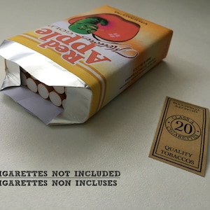 Red Apple Cigarettes GOLD Mellow Cigarette Case / Once Upon A Time In ...