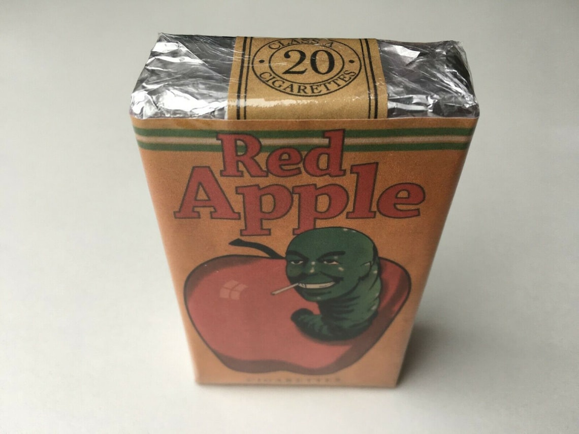 Red Apple Cigarettes Replica Pack TARANTINO Pulp Fiction Bill | Etsy