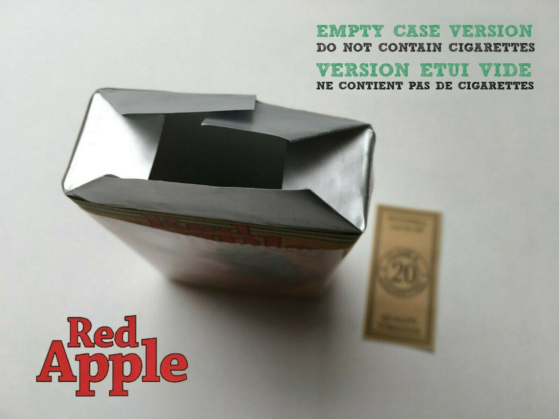 Red Apple Cigarettes Replica CASE Pack Quentin TARANTINO Pulp Fiction ...