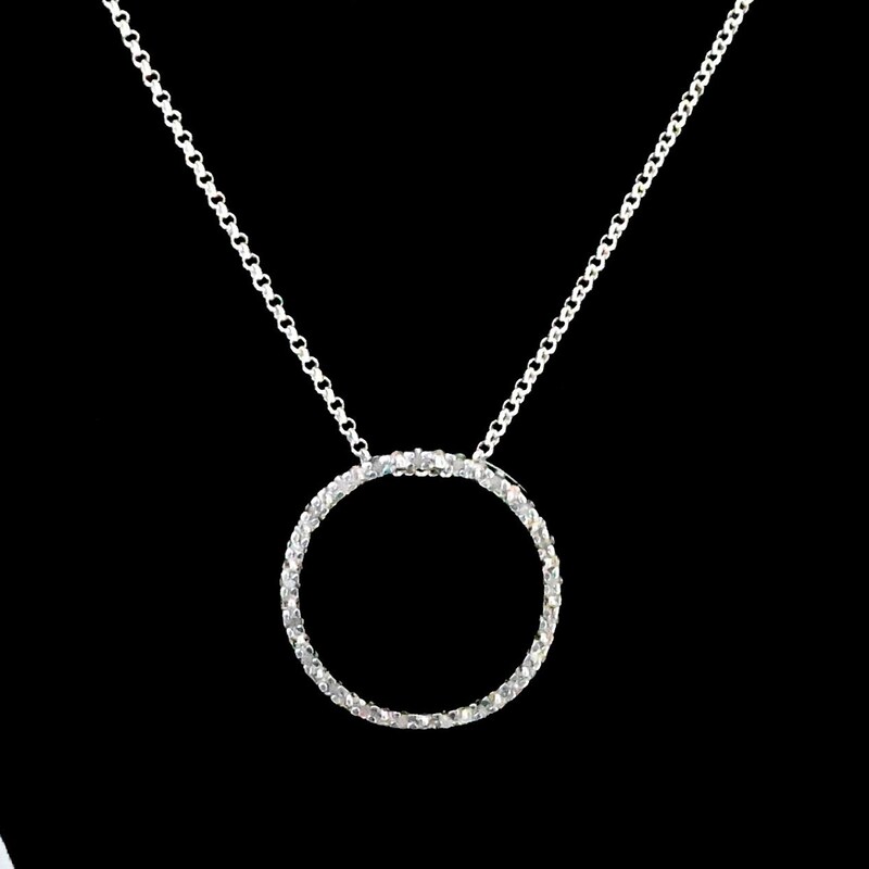 Circle Pendant - Etsy