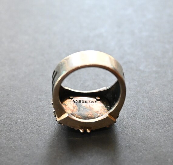 Heavy Men's BGE Bradford Gift Exchange Sterling Silve… - Gem