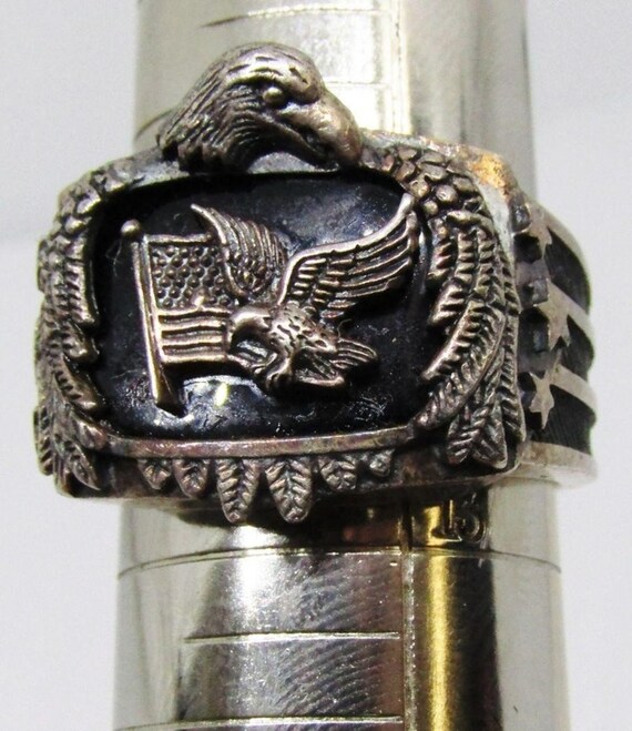 Heavy Men's BGE Bradford Gift Exchange Sterling Silve… - Gem