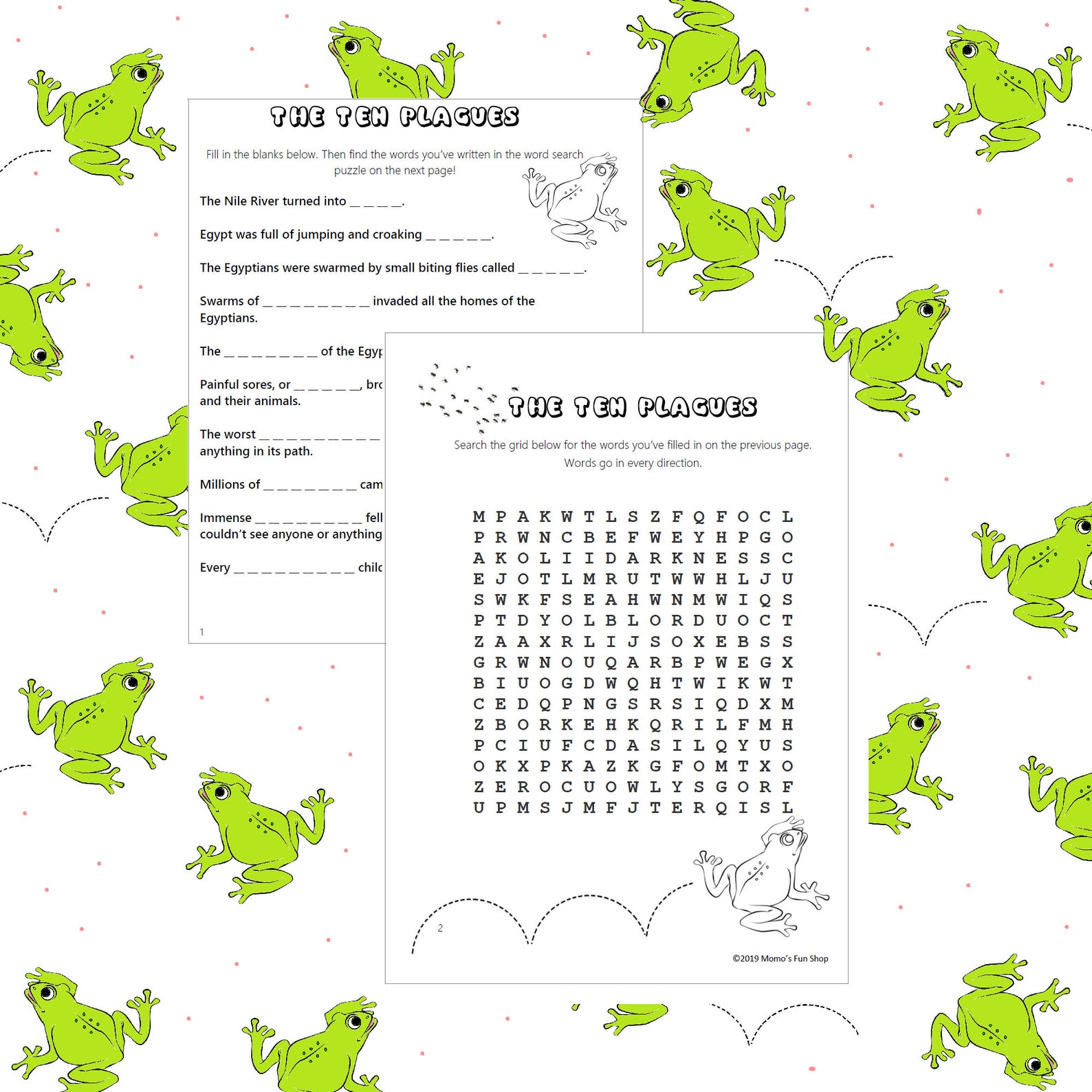 Bundle #1 JW Activities for Kids - Family Worship Printables, Meeting ...