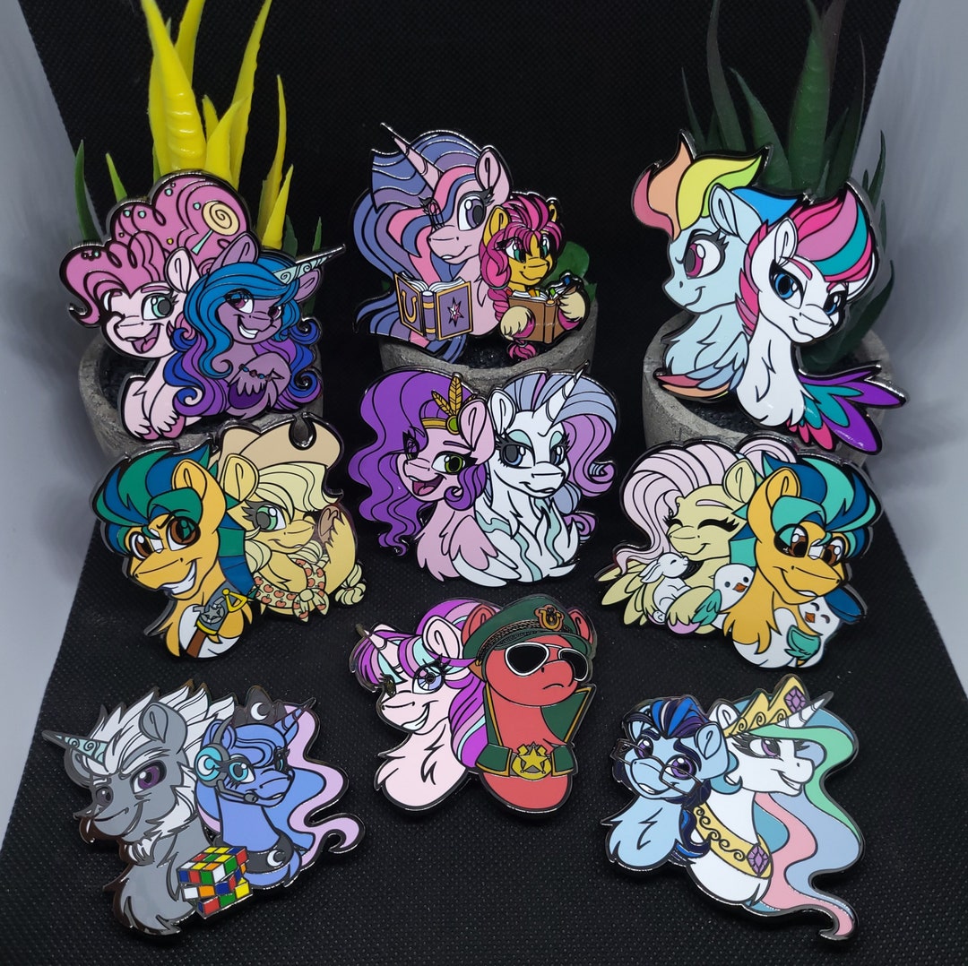 MLP Guardian Angel's Enamel Pins - Etsy