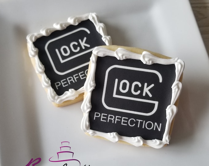 Company Logo Cookies Corporate Logo Cookies Client Gifts Party Favors ...