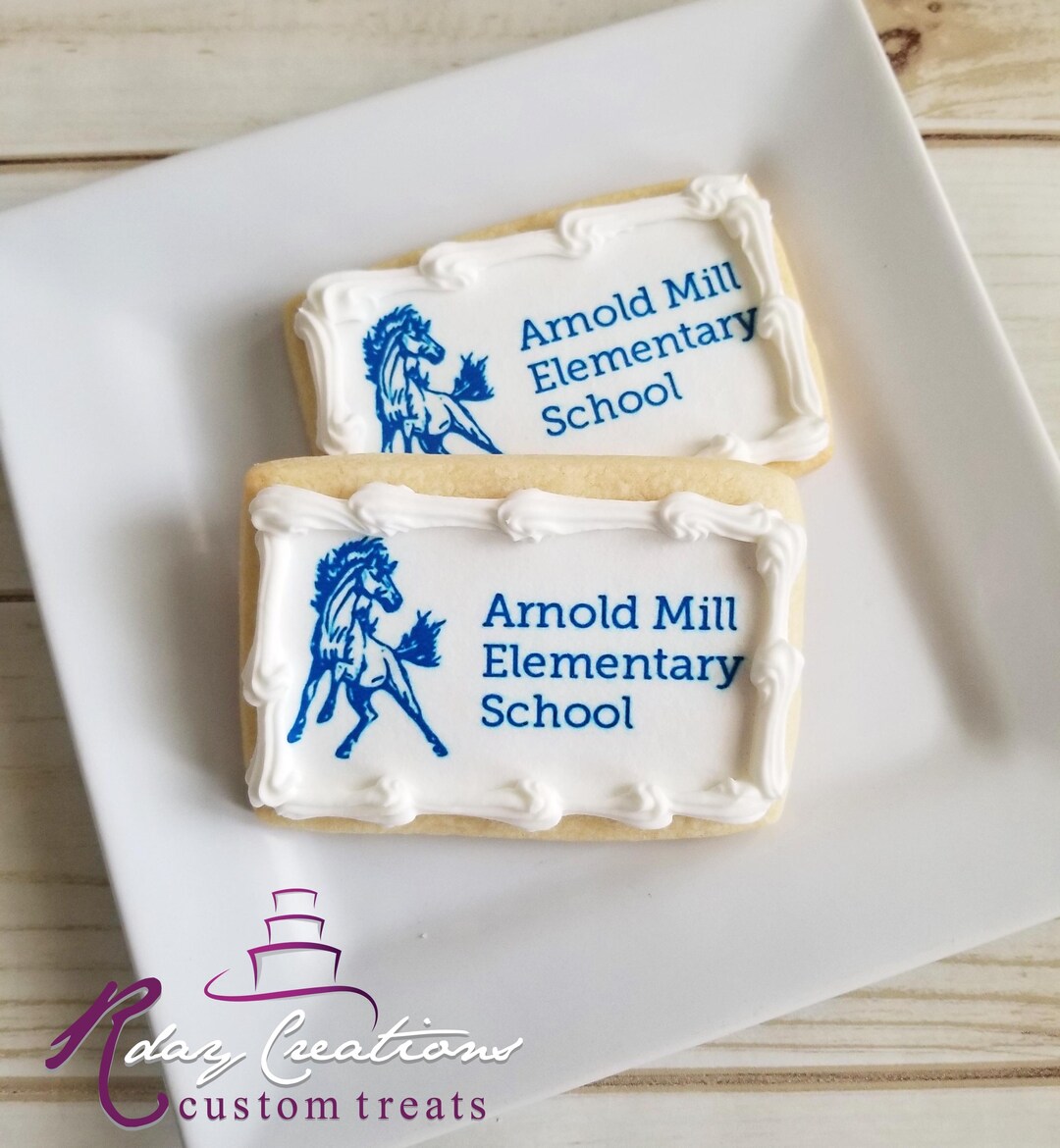 Elementary School Cookies | Teacher Cookies | Graduation Cookie ...