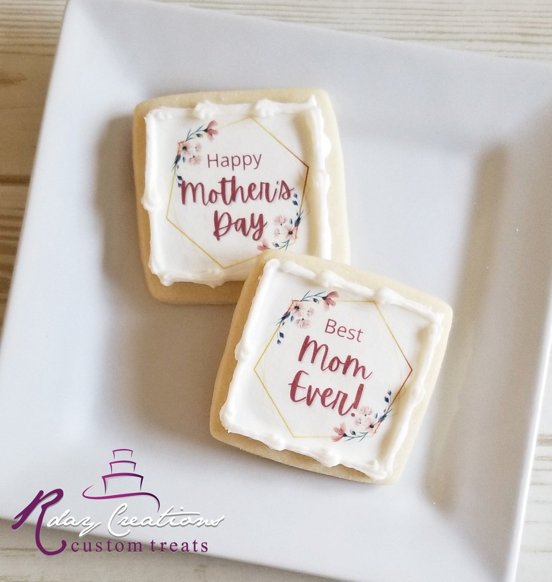 Mother's Day Cookies | Mom Gifts| Personalized Cookies | Custom Cookies ...