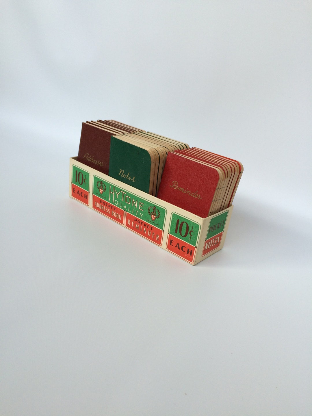 Hytone Store Display With NOS Pocket Size Addresses, Notes, and ...