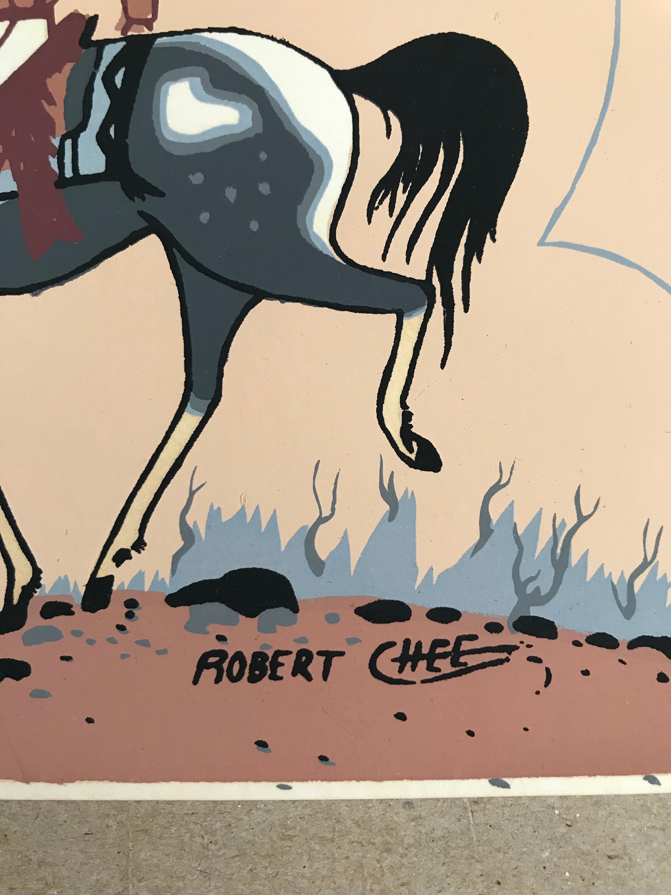 Robert Chee First Date serigraph pair Navajo | Etsy