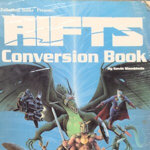 Rifts Conversion Book - Palladium Books - Table Top RPG - Etsy