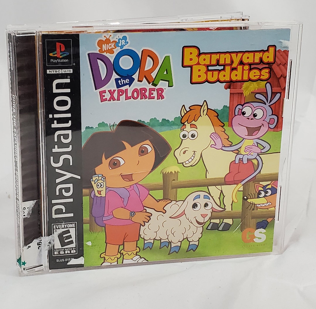 Dora the Explorer: Barnyard Buddies - Playstation Game Disc - Etsy