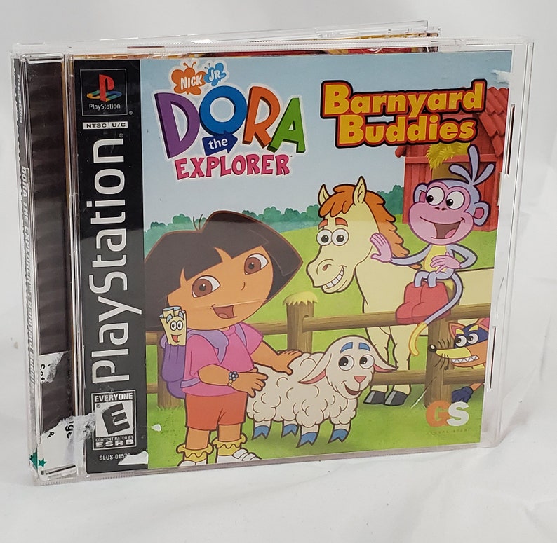 Dora the Explorer: Barnyard Buddies Playstation Game Disc - Etsy