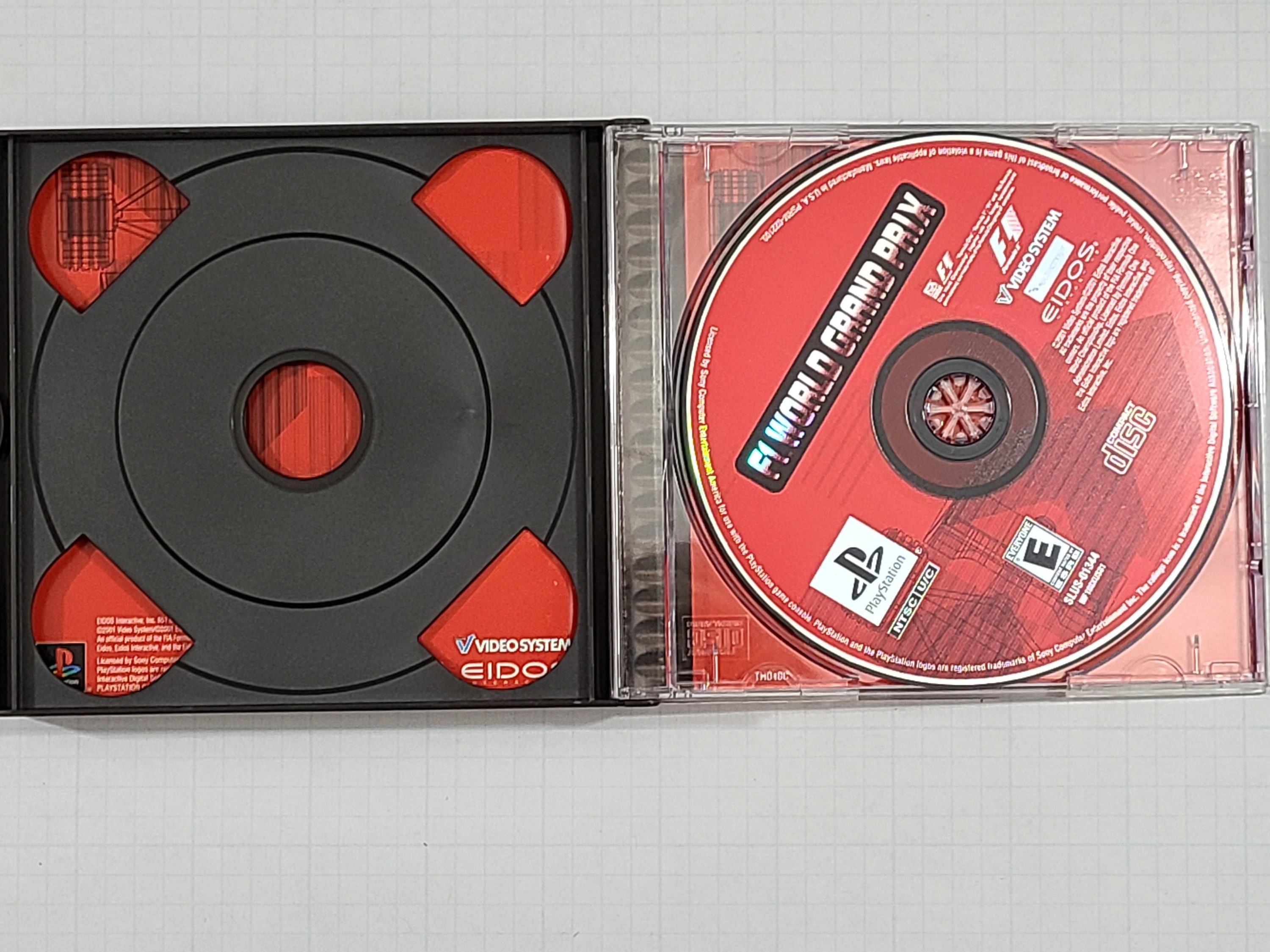 F1 World Grand Prix Complete Playstation Game Disc | Etsy