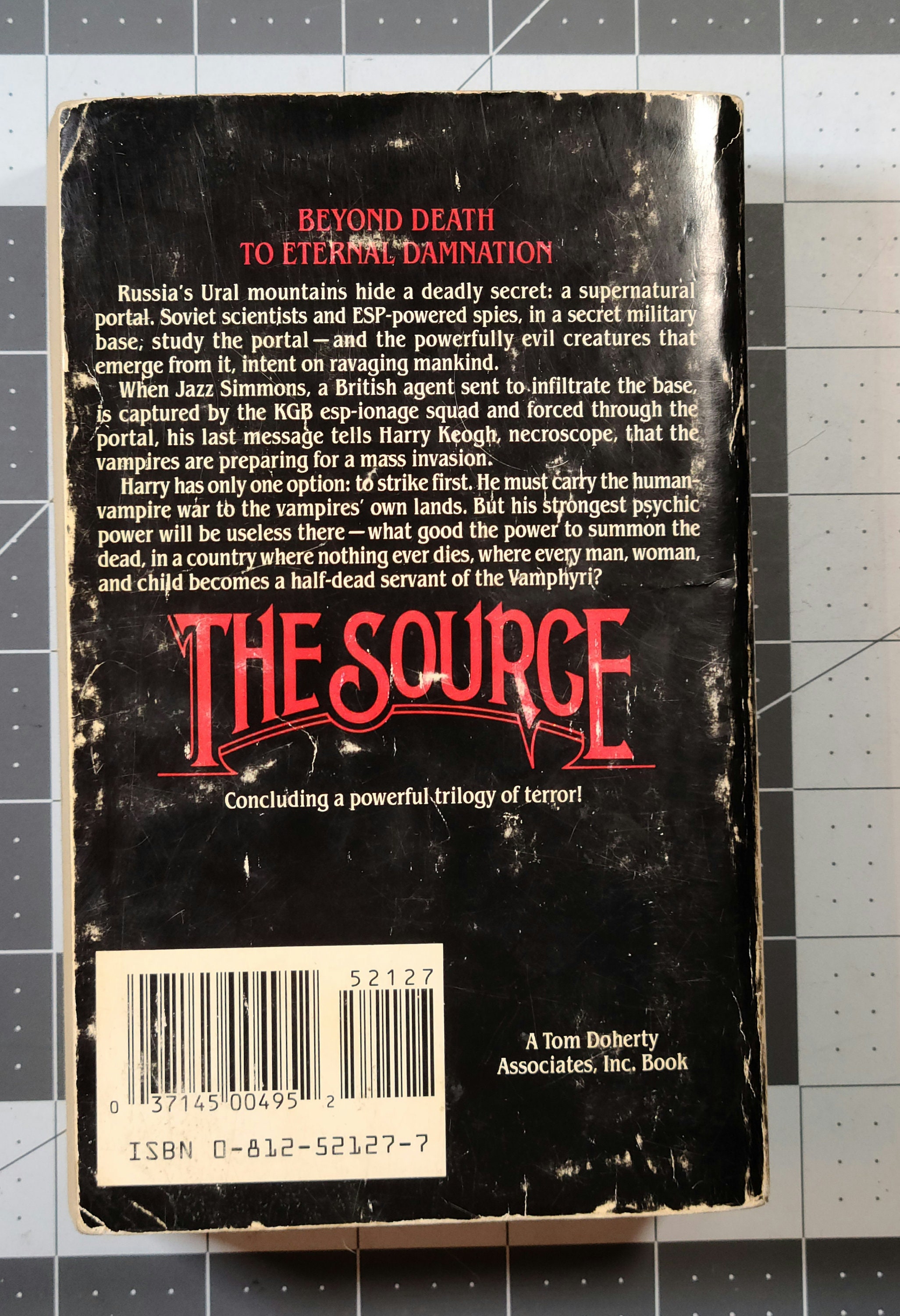 Necroscope III: the Source Brian Lumley Horror Novel - Etsy
