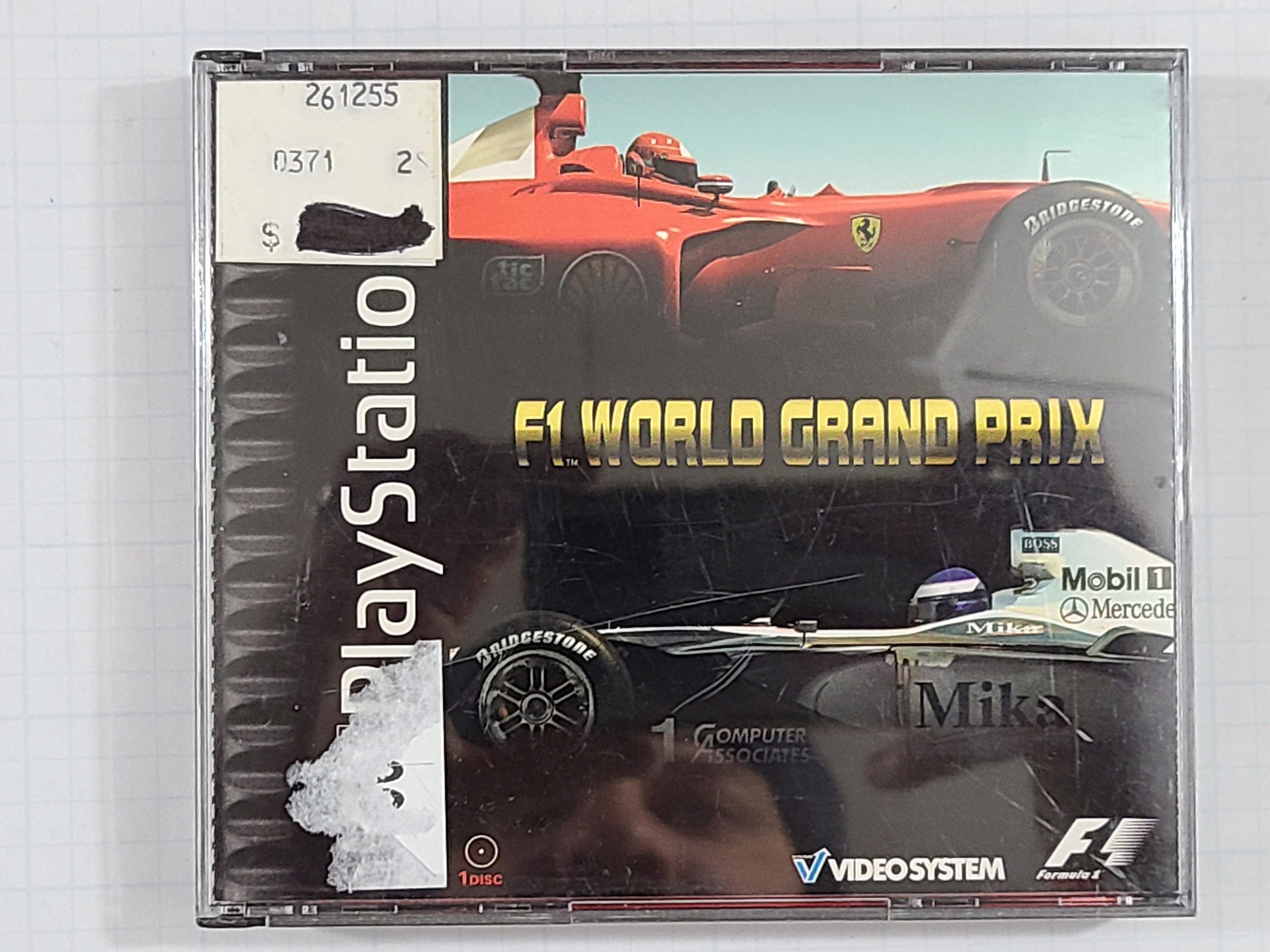 F1 World Grand Prix Complete Playstation Game Disc - Etsy
