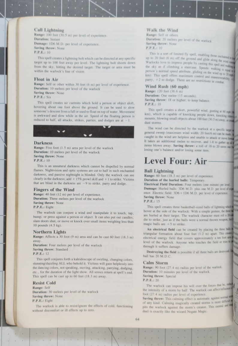 Rifts Conversion Book Palladium Books Table Top RPG - Etsy