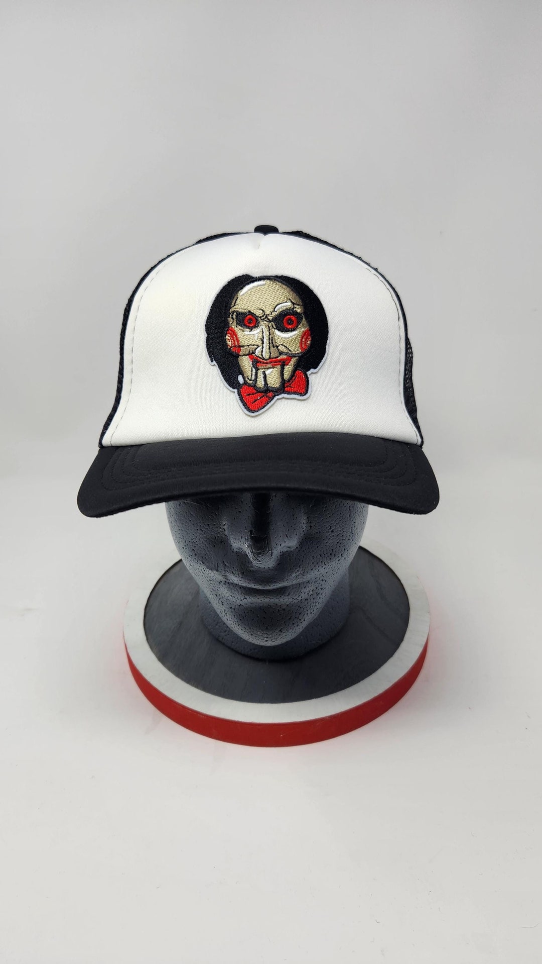 Horror Hat - Snap Back Trucker Cap - Black/white - Etsy