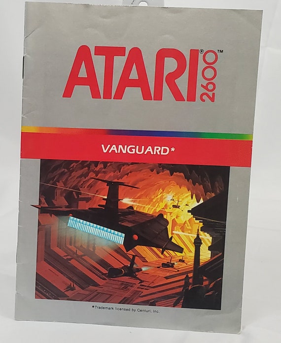 Vanguard Atari 2600 VCS Game Manual | Etsy