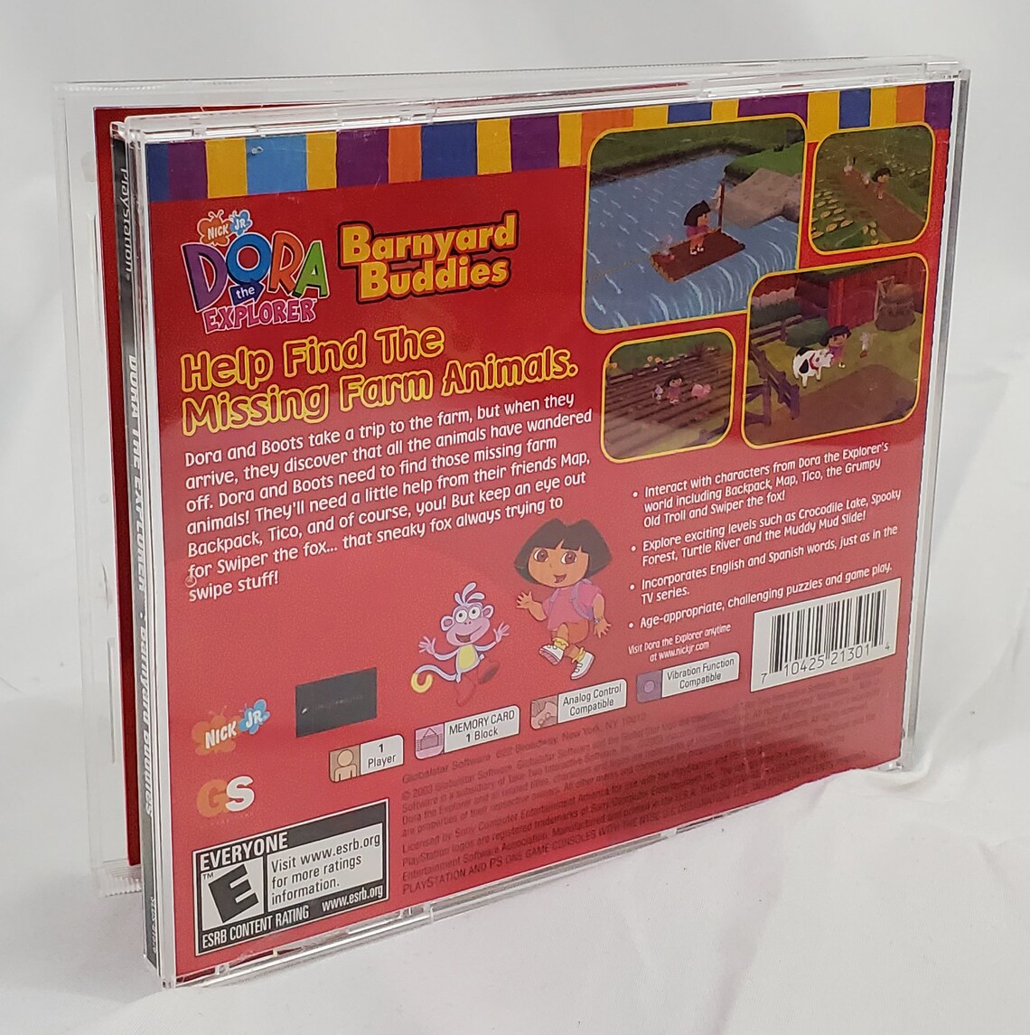 Dora the Explorer: Barnyard Buddies Playstation Game Disc - Etsy UK