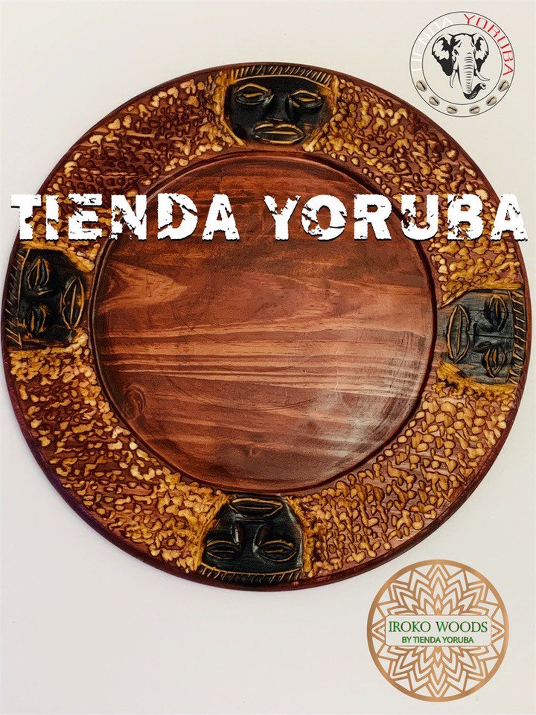 Sacred Ifa Divination Board Ifa Oracle Board Tablero De Ifa Opon De Ifa ...