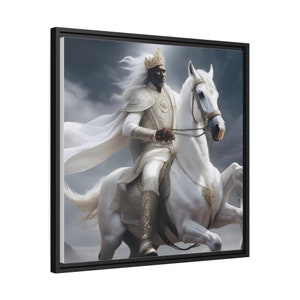 Obatala Art on Canvas Oversized Orisha God Painting African God Canvas ...