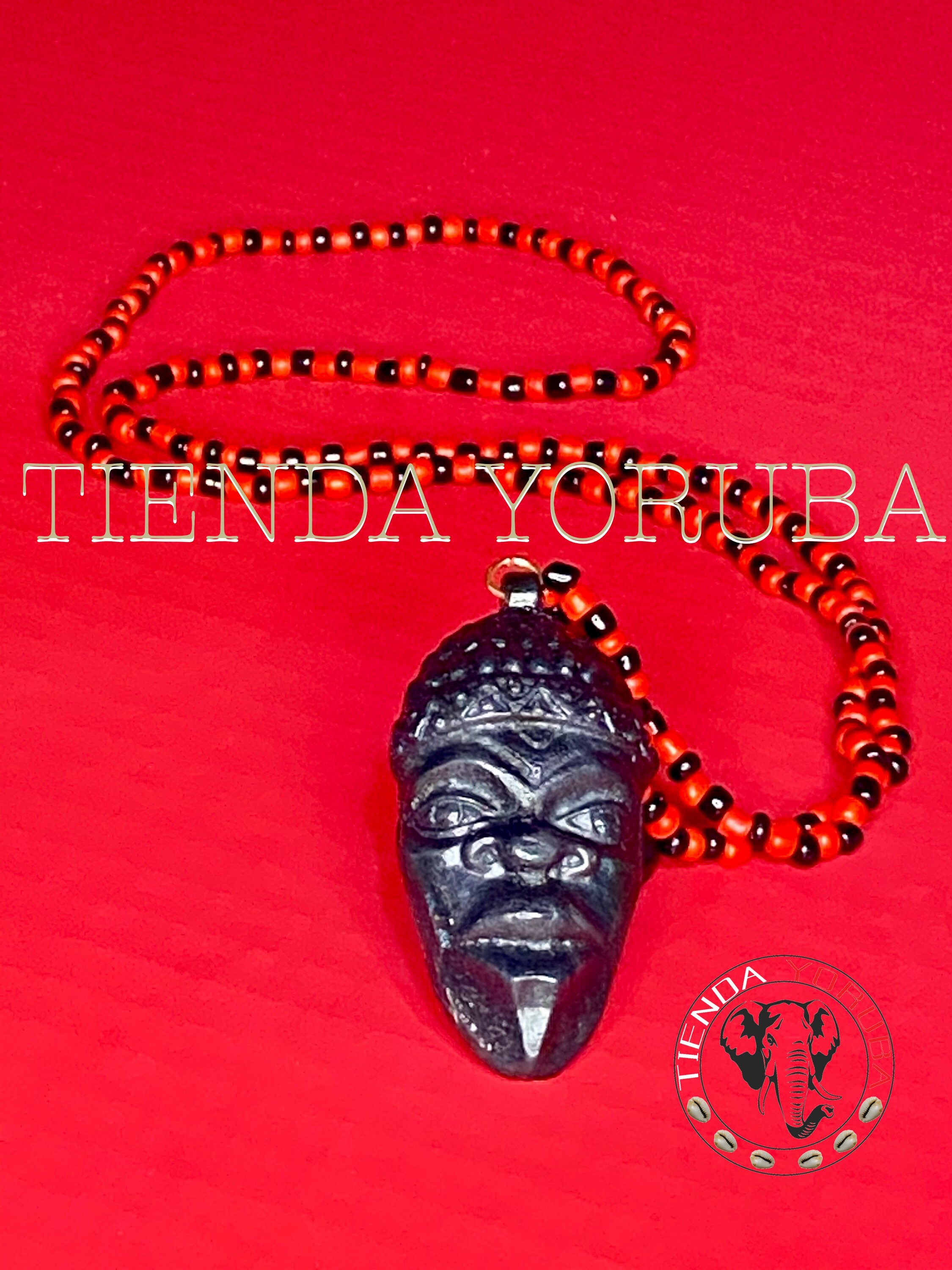 Collar De Eleggua Eshu Espiritual Ifa Osha Eleke - Etsy