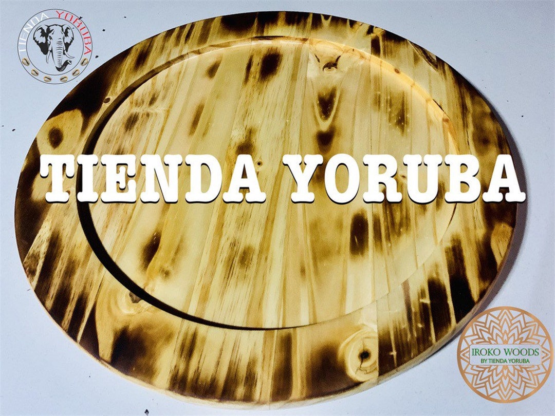 Tablero De Ifa Opón De Ifa ,madera Tallado 18 14 De Trabajo Orula ...