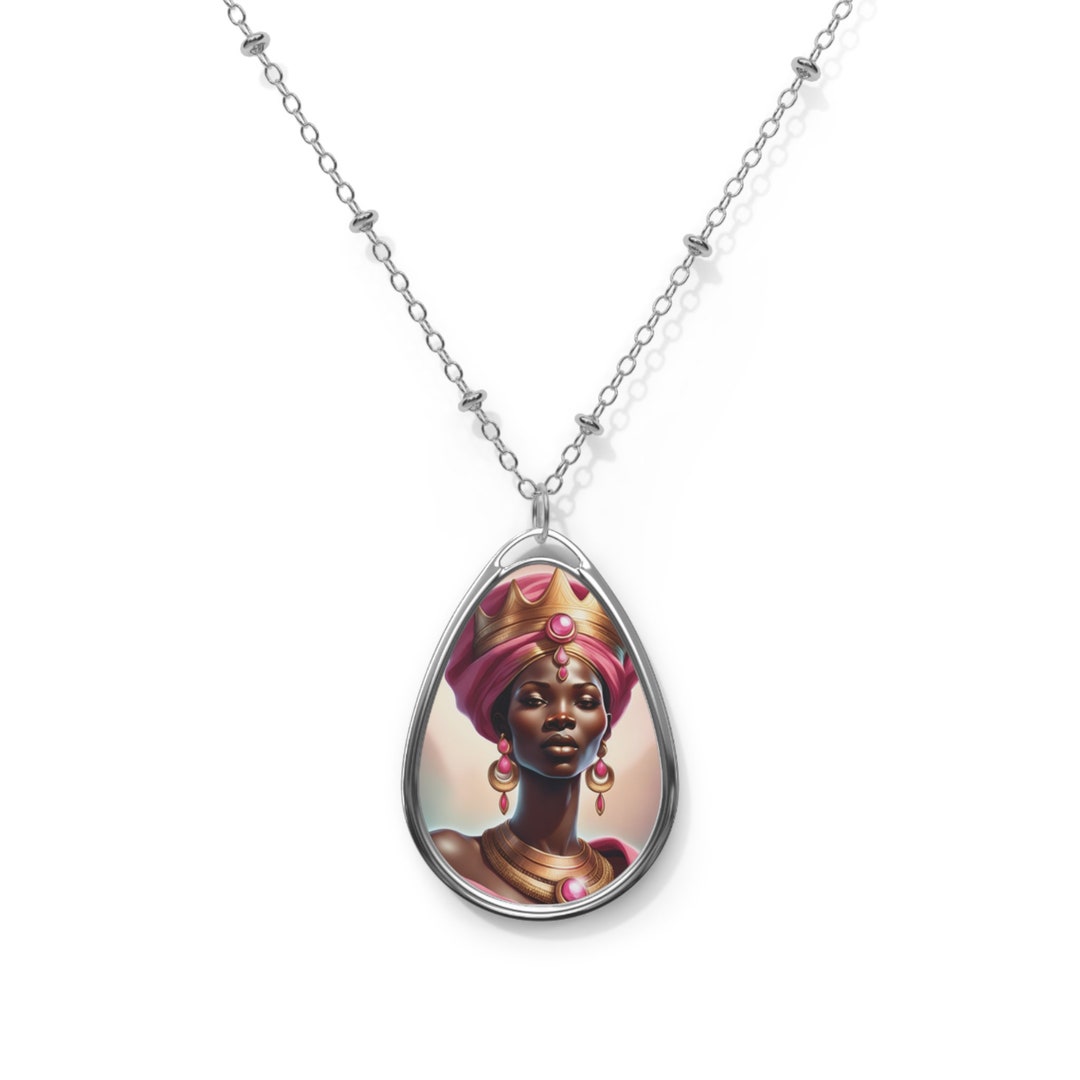 Obba Goddess Pendant, Obba Goddess Silver Necklace, Orisha Jewelry ...