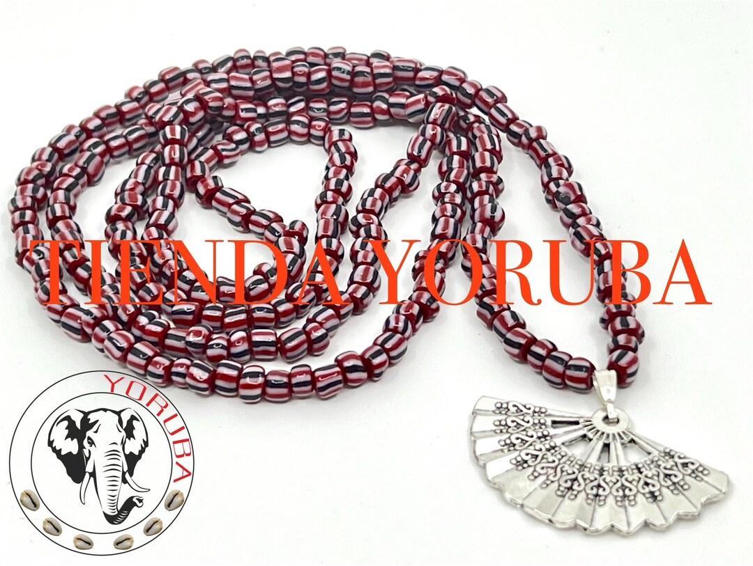 Eleke Collar Oya Olla Yanza Santeria Ifa Lucumi - Etsy