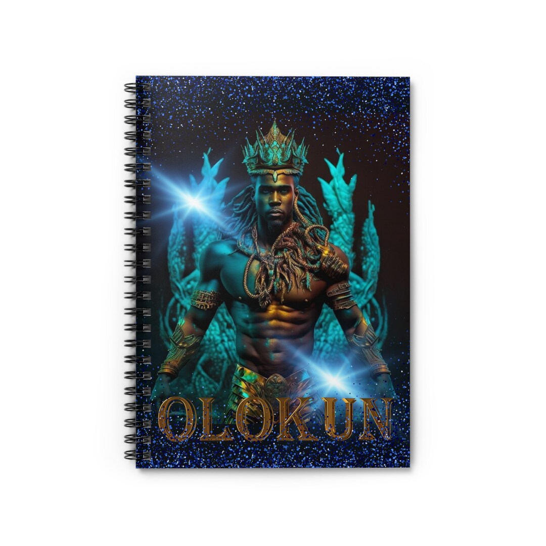 Orisha Olokun Libreta De Consulta/ita Notebook Ruled Line Spiritual ...