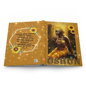 Orisha Oshun Libreta De Consulta/ita Notebook - Ruled Line | Spiritual ...