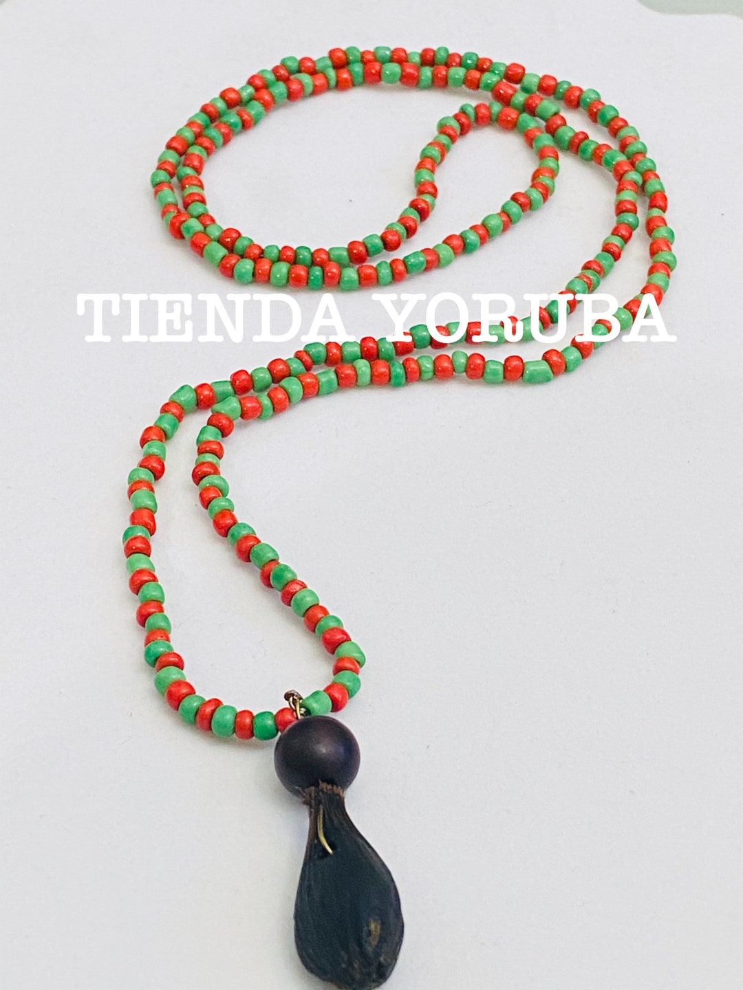 Collar De Orula Orunmila Eleke Babalawo Oluwo Africano Nigeriano Ifa ...