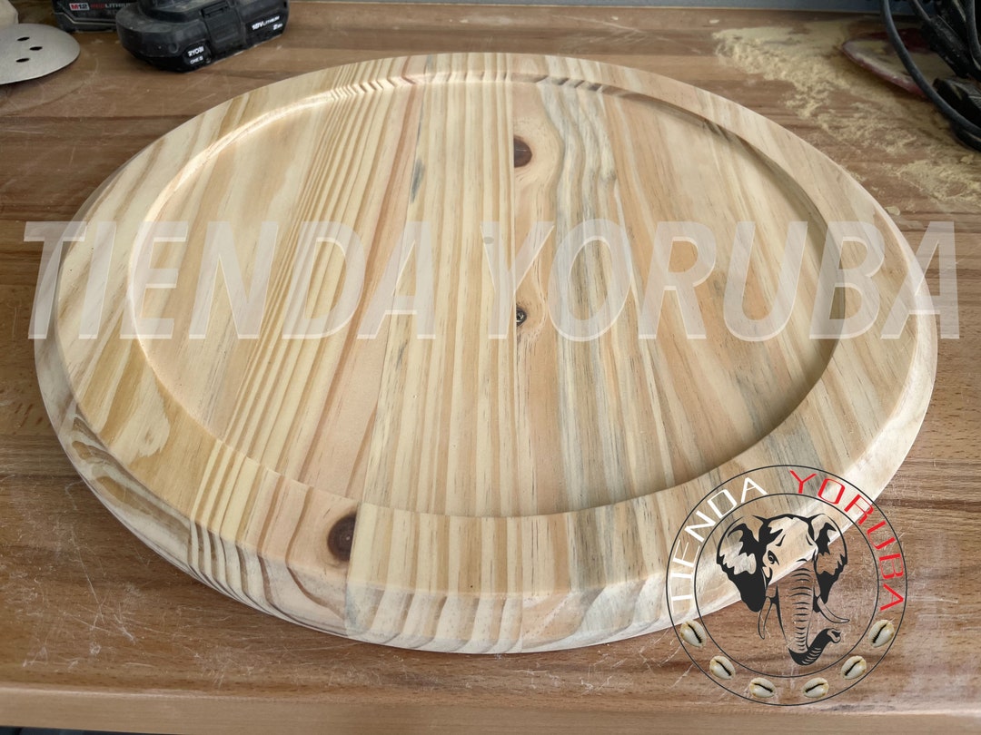 Tablero De Ifa Opón Ifa Divination Board 18 14.5 De Trabajo Babalawo ...