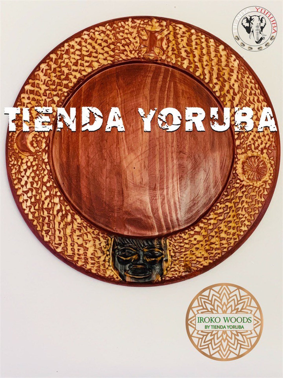 Tablero de ifa opón ifa divination board 18 12 de trabajo | Etsy