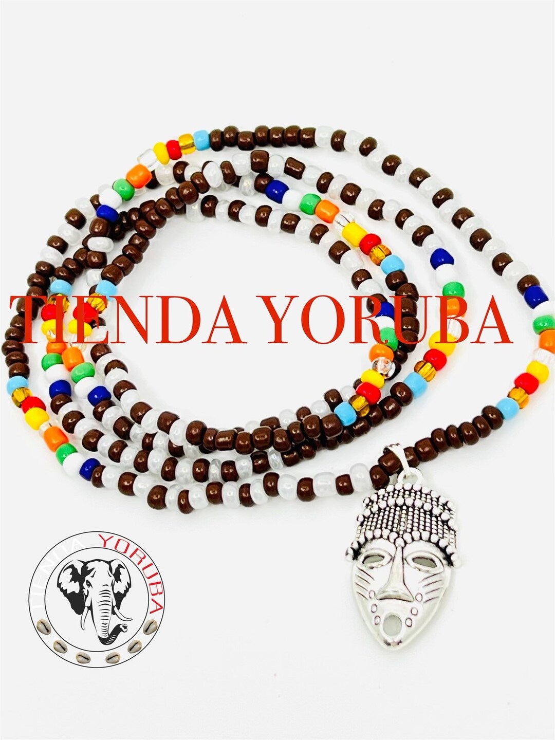 Eleke Collar Aggayu Agayu Agallu Santeria Ifa Lucumi - Etsy