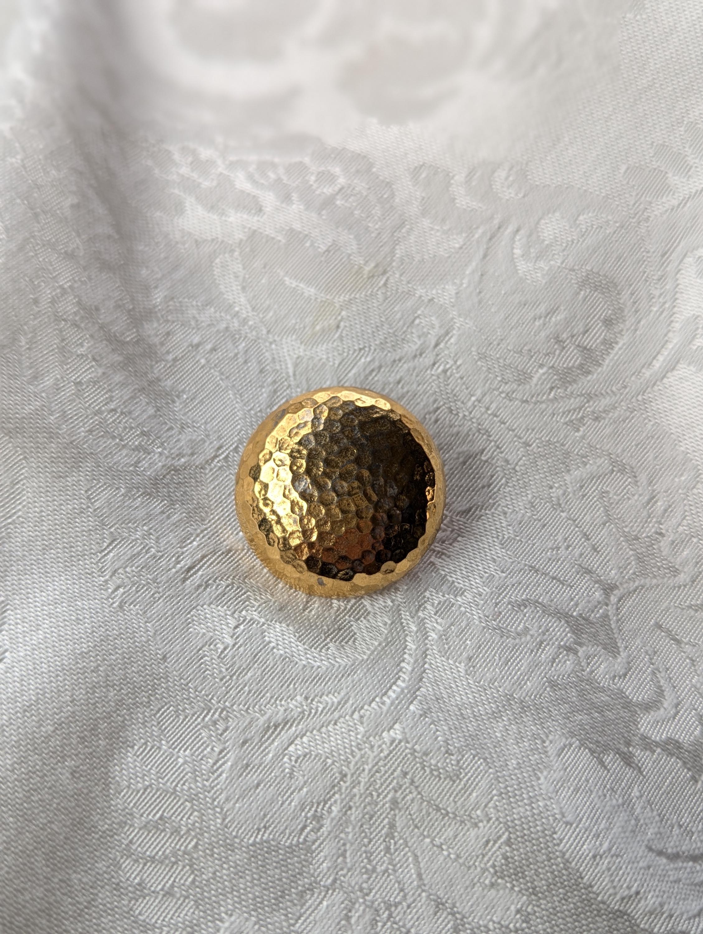 Hammered Gold Stock Tie Pin - Etsy