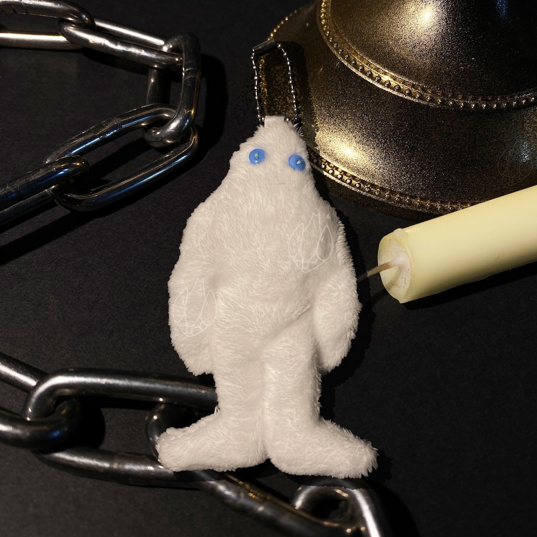Yeti Plush Keychain • Cryptid Charm - Etsy