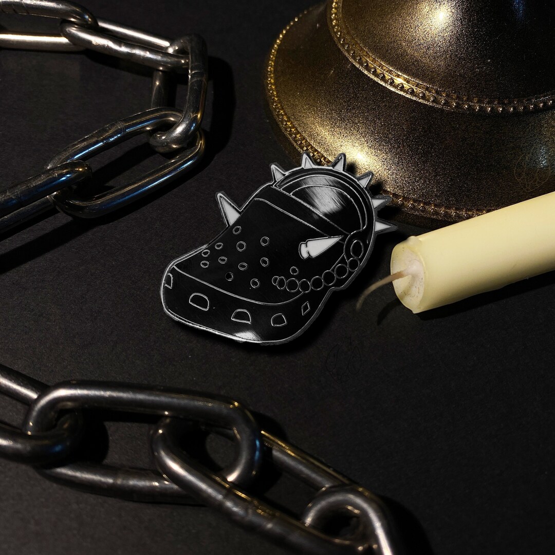 Goth Punk Crocs Enamel Pins 1.5/38mm - Etsy