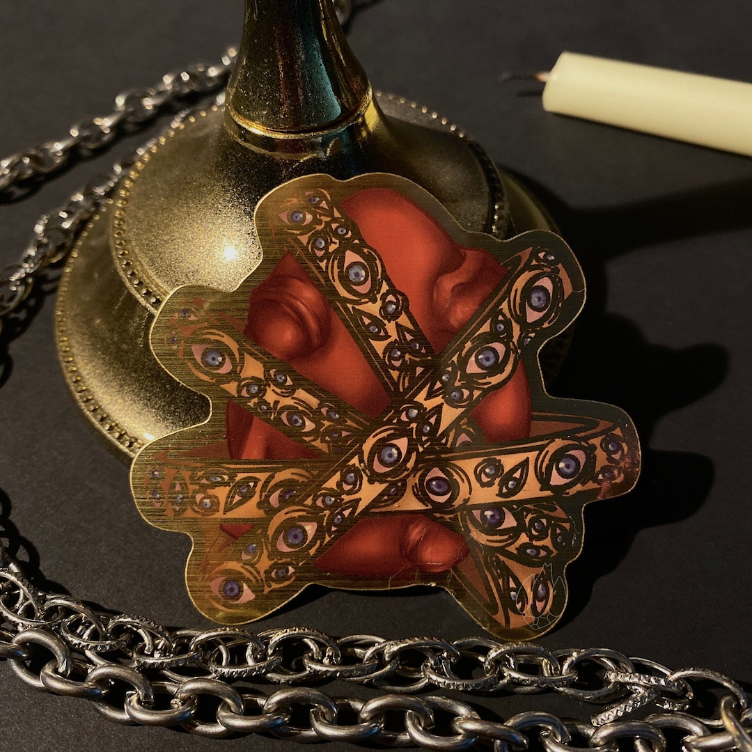 Be Not Afraid Golden Behelit Sticker • 3”x3” • Berserk - Etsy