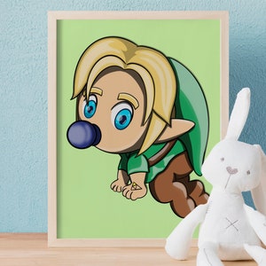 Zelda Themed Nursery Art Baby Room Zelda Nursery Baby Zelda Baby Link ...