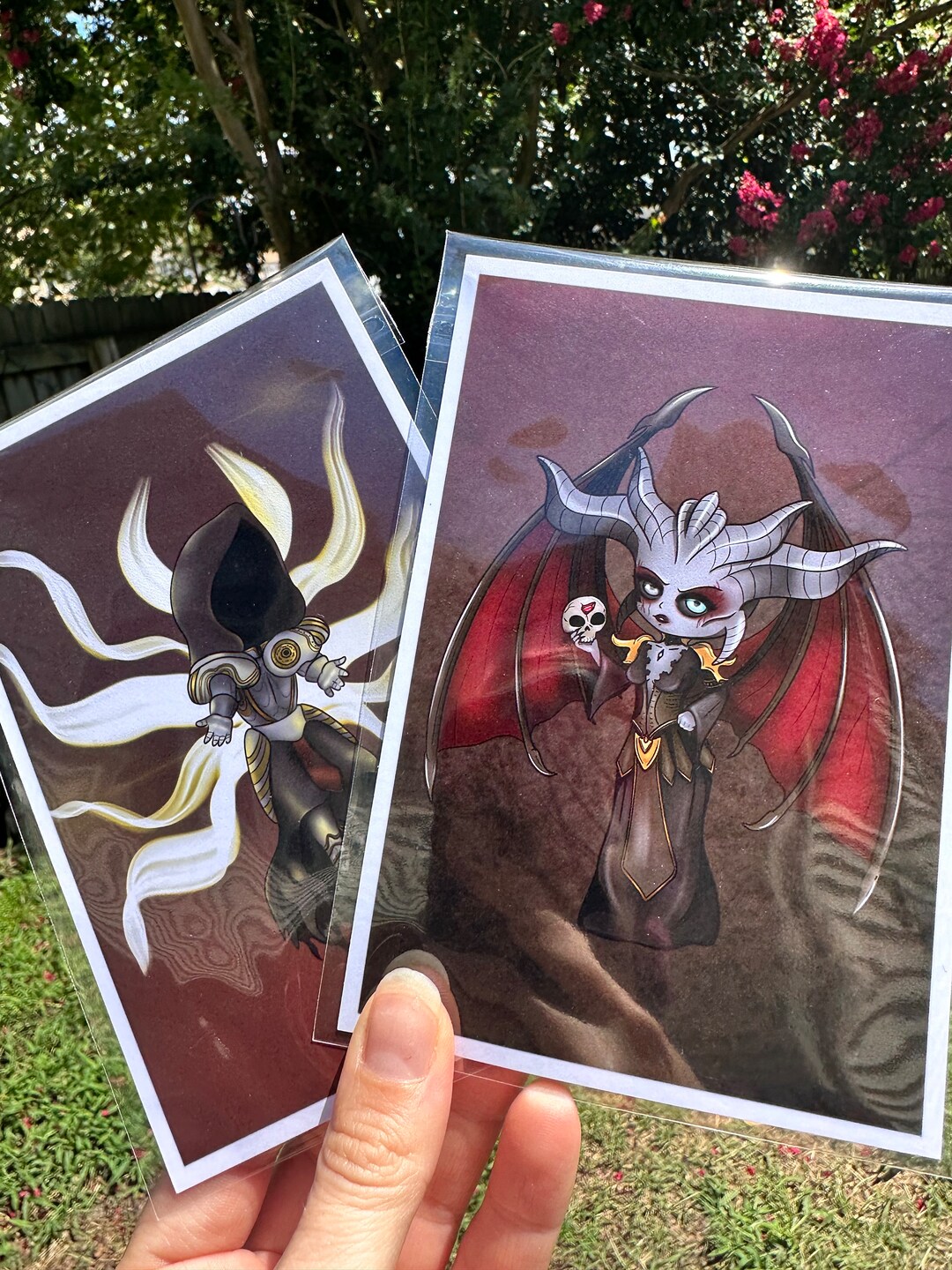 Diablo IV Lilith | Inarius | Diablo 4 Inspired Fanart | Demon Lady | Diablo Fanart - Etsy