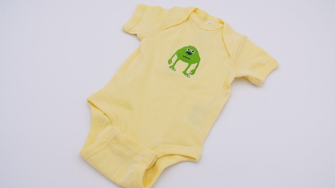 Sully Wazowski Infant Baby Rib Bodysuit Sizes Newborn-18 Months Babies ...