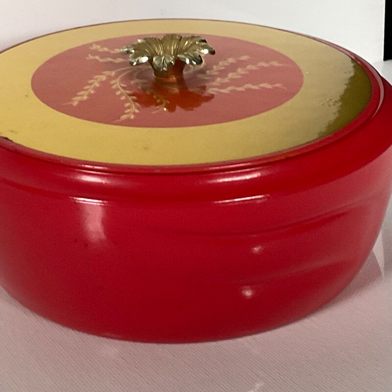 Red Avon Powder Box - Etsy