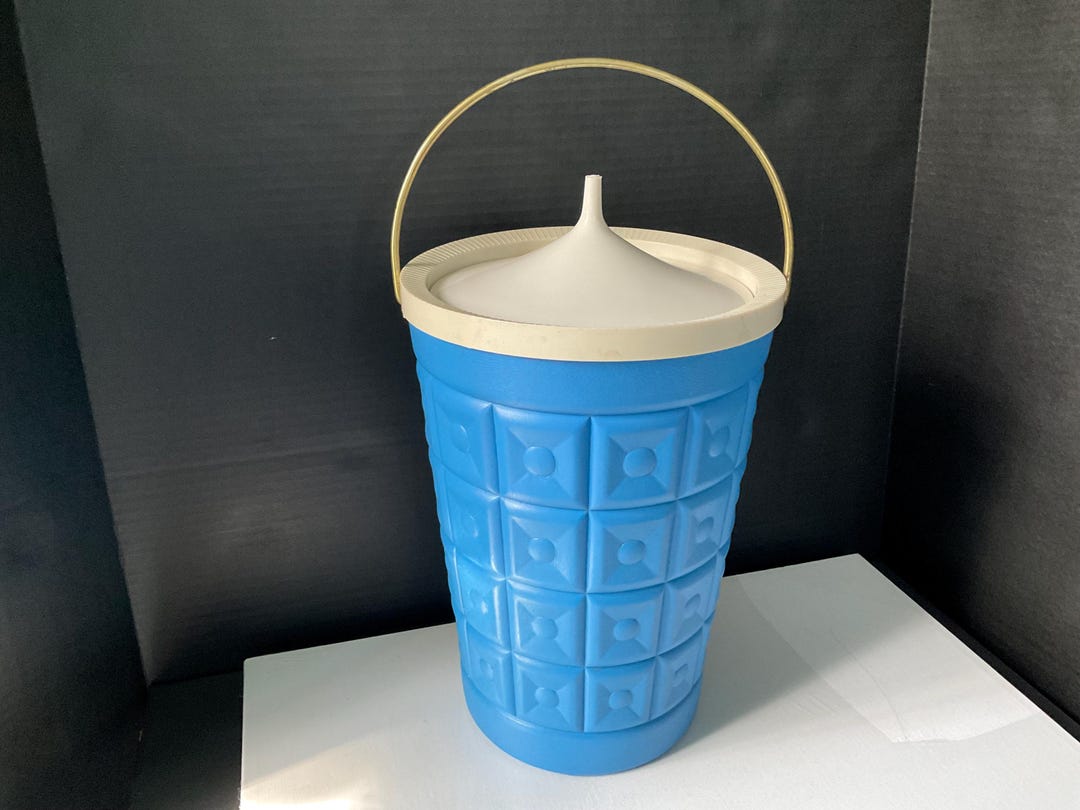 Vintage 1960’s Mid Century Modern Lustro Ware Insulated Ice Bucket ...
