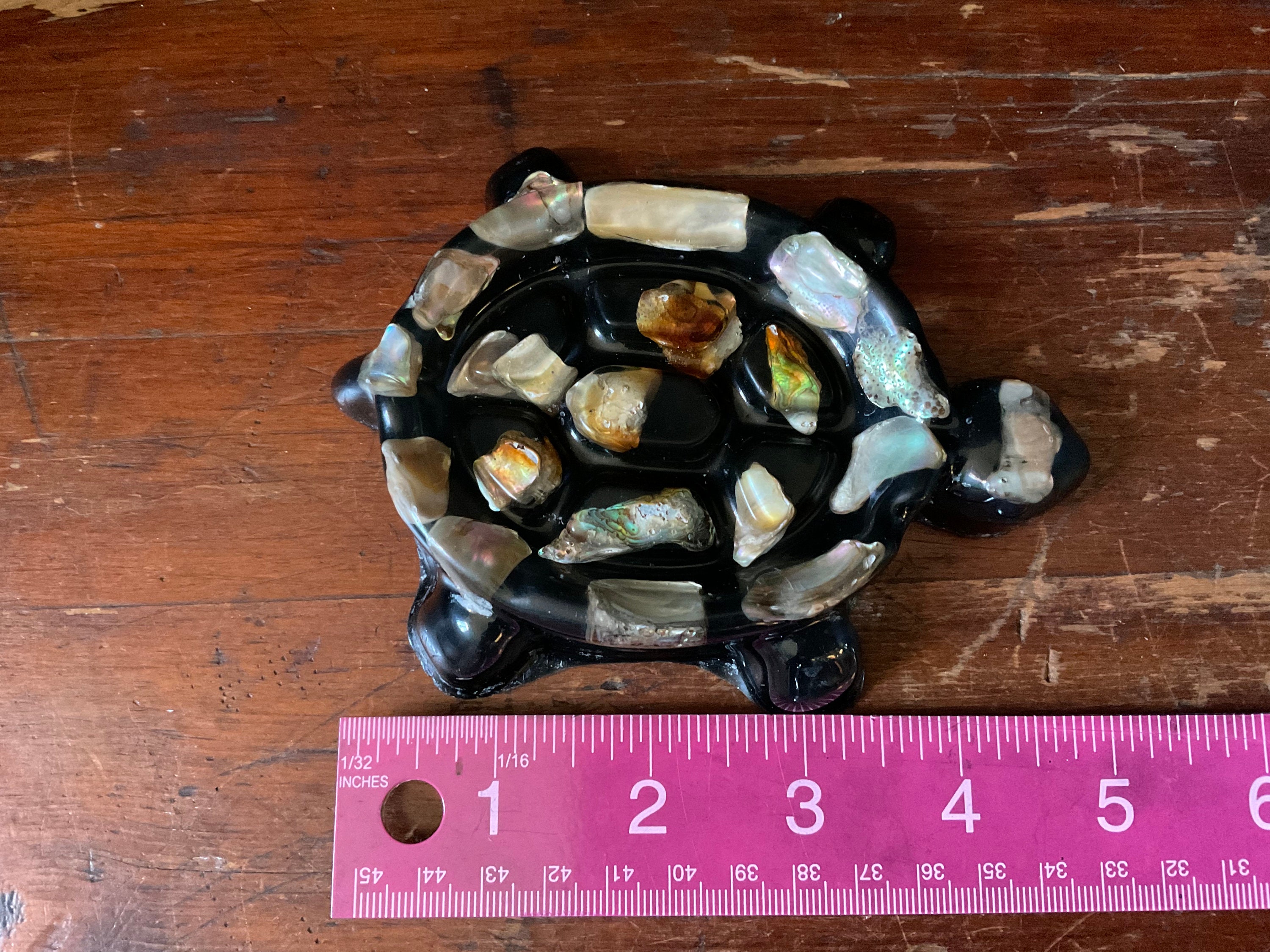 Vintage Abalone Souvenir MCM Turtle Soap Trinket Dish and - Etsy